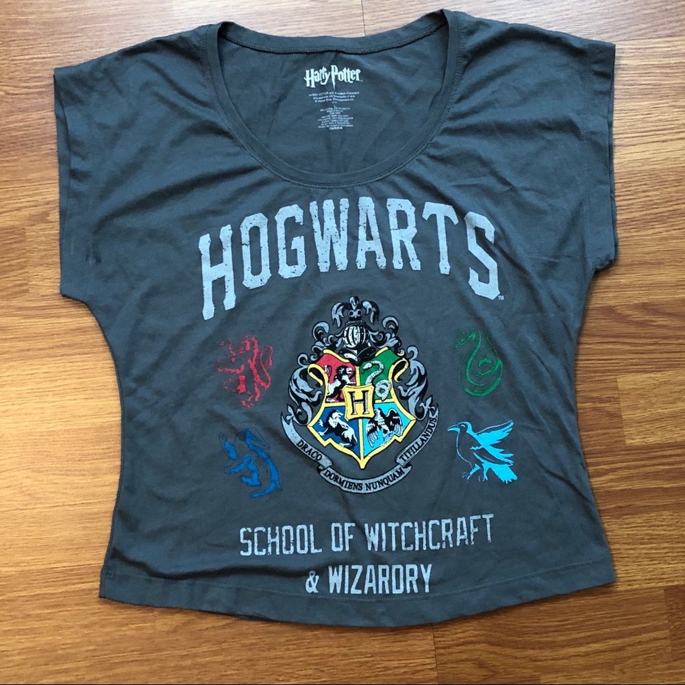 Harry Potter L School Of Witchcraft Wizardry Crop - Gem